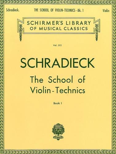 Henry Schradieck: School Of Violin Technics Book 1 (Dexterity) | Notlagret