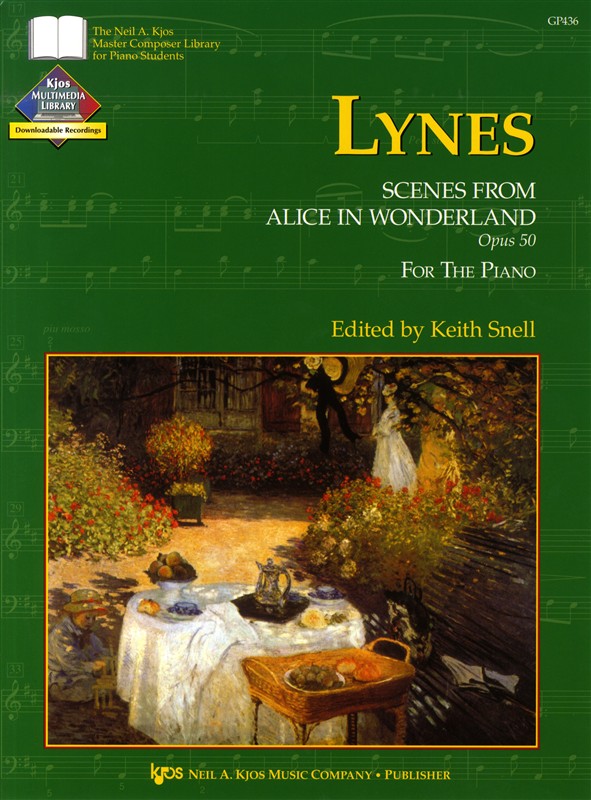 Frank Lynes: Scenes From Alice In Wonderland Op.50 (Piano) | Notlagret