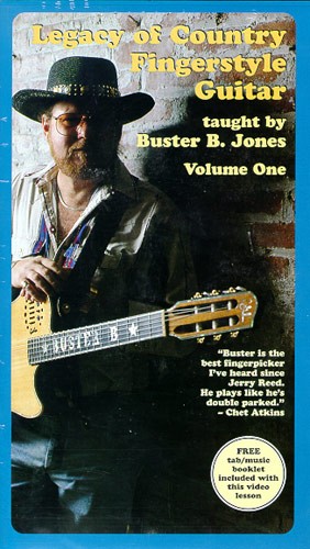 Buster B. Jones: Legacy of Country Fingerstyle Guitar Volume 1 | Notlagret